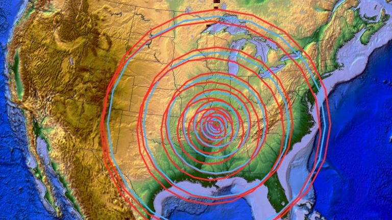 How the New Madrid Fault Zone Could Divide the United States in Half ...